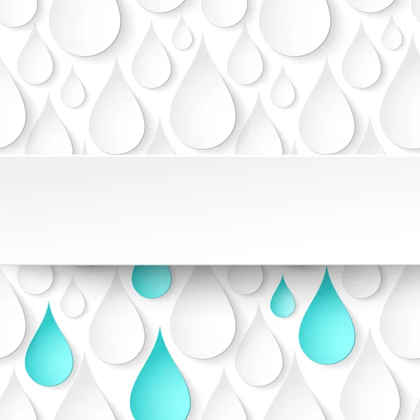 Paper water drop seamless pattern — Stock Vector © Aleksandrsb #32037997