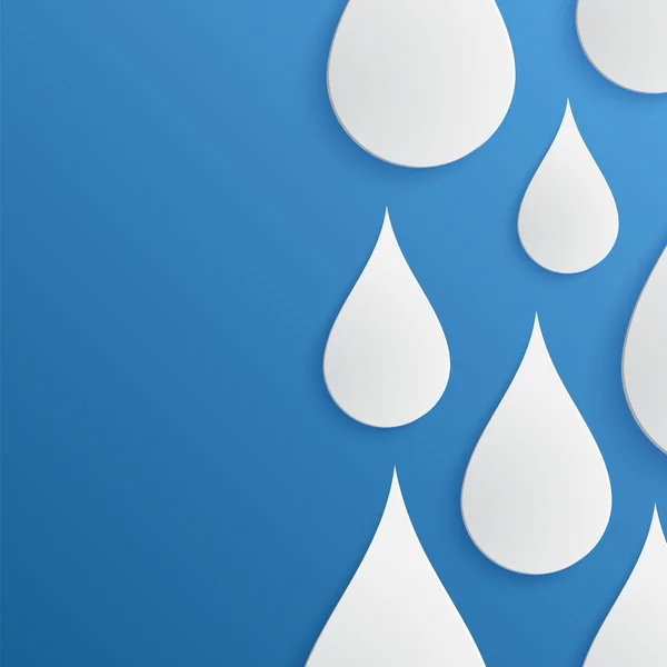 Paper water drop seamless pattern — Stock Vector © Aleksandrsb #32037997