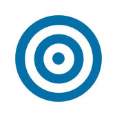 Blue target Stock Photos, Royalty Free Blue target Images | Depositphotos