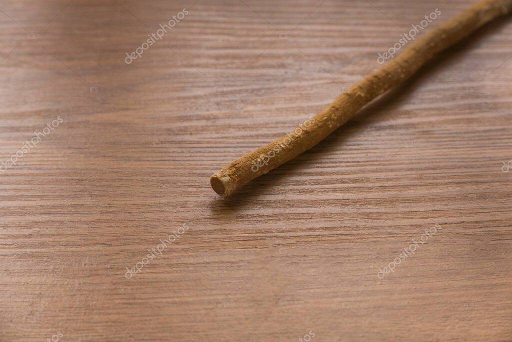The miswak, miswaak, siwak, sewak, Arabic is a teeth cleaning twig made ...