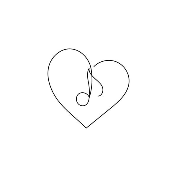 Heart Music Drawings