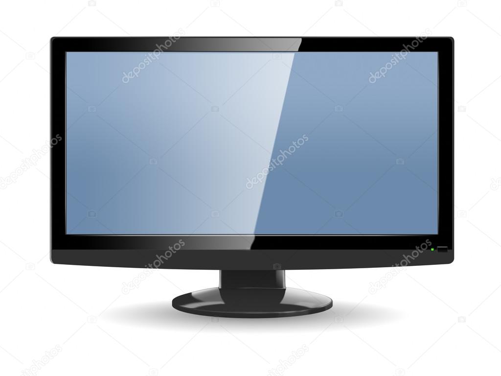 Modern widescreen display Stock Photo by ©gl0ck 22212745