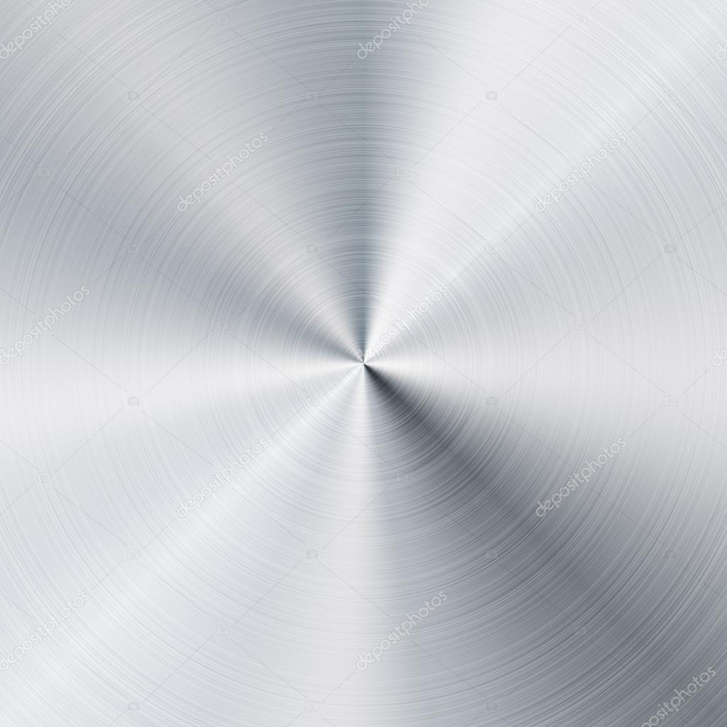 Circular Brushed Aluminum