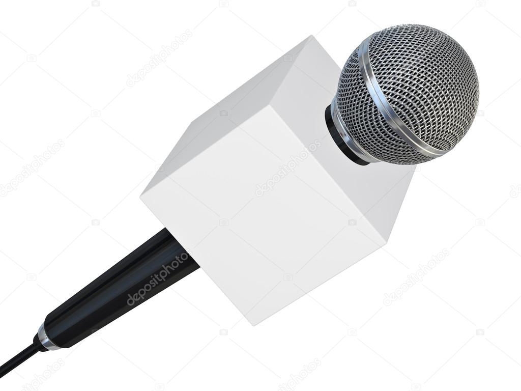 Black And White Microphone Photography