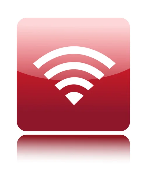 Red wifi or wireless glossy button Stock Vector Image by ©pockygallery ...