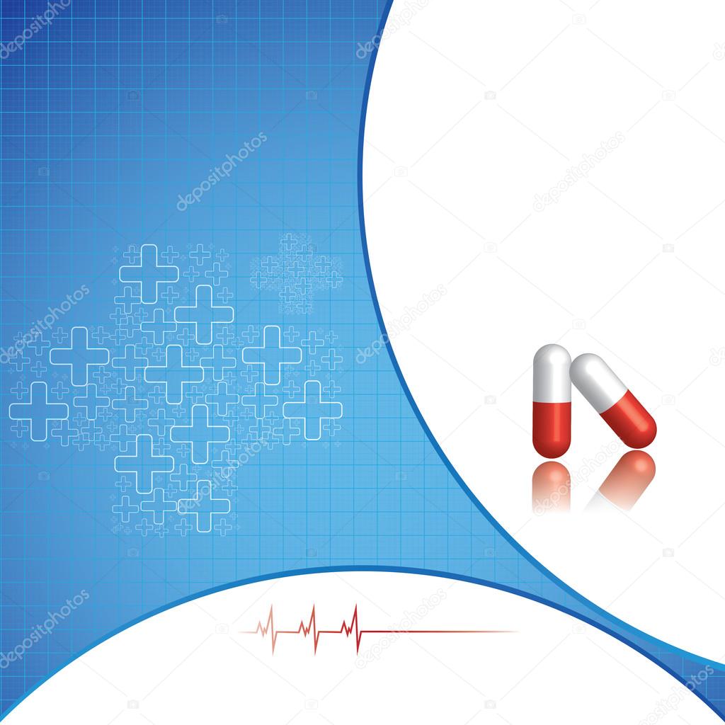 Red Medical Background