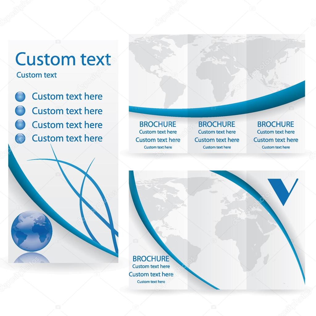 Vector Brochure Layout Design Template Stock Vector Image by ©evryka23 ...