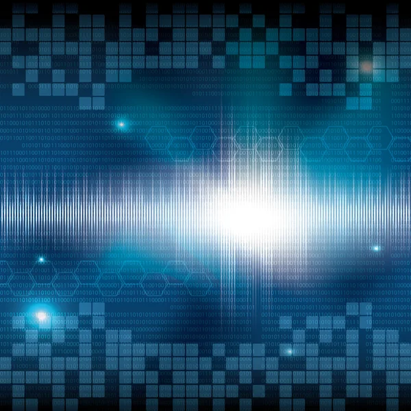 Blue abstract tech background Stock Vector Image by ©evryka23 #24932703