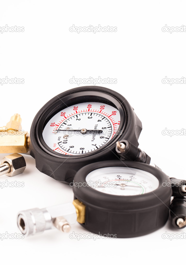 Pressure gauges and tools Stock Photo by ©yeti88 30297987