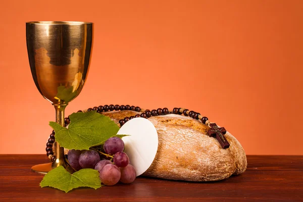 Eucharist Bread And Wine
