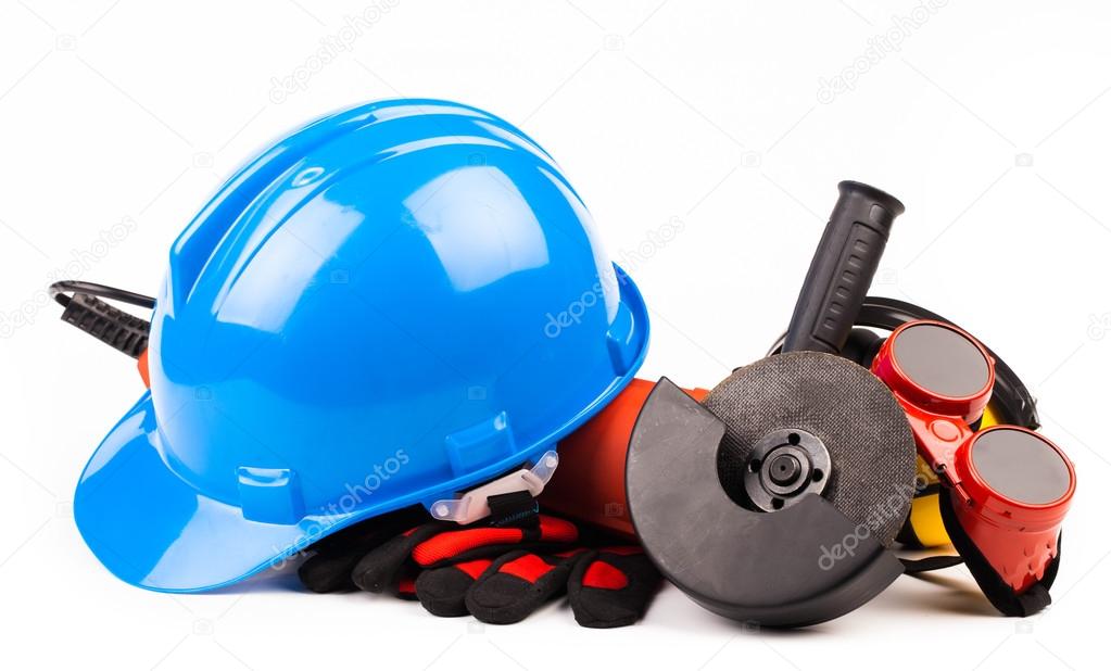 Worker tools isolated on white — Stock Photo © yeti88 #33291833