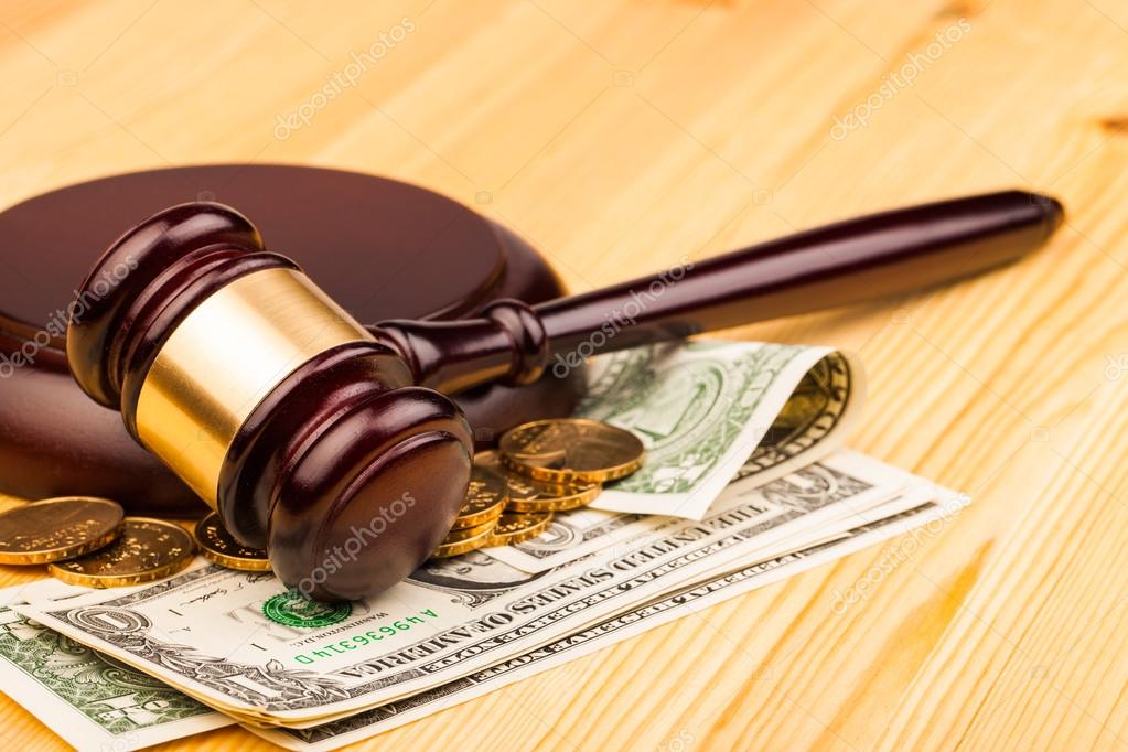 Gavel and money — Stock Photo © yeti88 #39648817