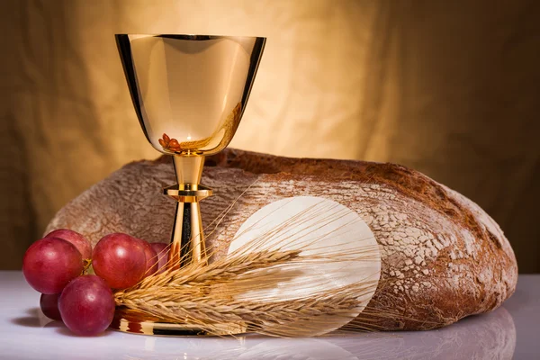 Chalice And Bread Wallpaper