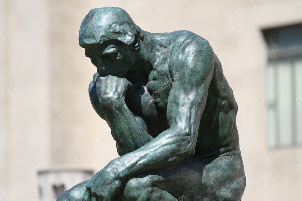 Thinking Man Statue
