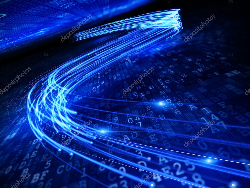 Digital optical fiber Stock Photo by ©Sashkin7 43773069