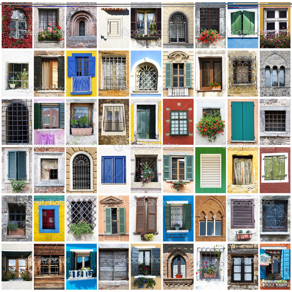 Windows collage — Stock Photo © atm2003 #18100665