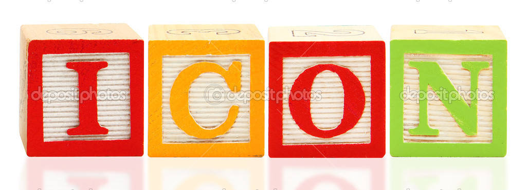 Alphabet Blocks ICON — Stock Photo © duplass #12785100
