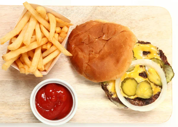 Top view of a burger Stock Photos, Royalty Free Top view of a burger ...