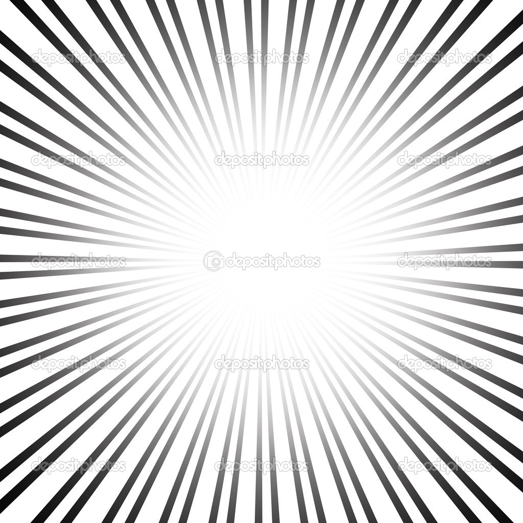 Radial Speed Lines graphic effects — Stock Vector © comzeal #40091411