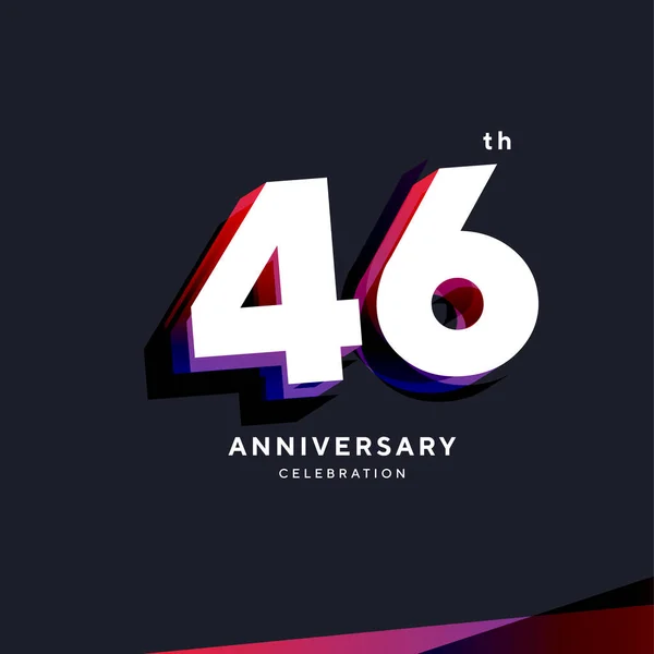 Number 46 Vector Art Stock Images | Depositphotos