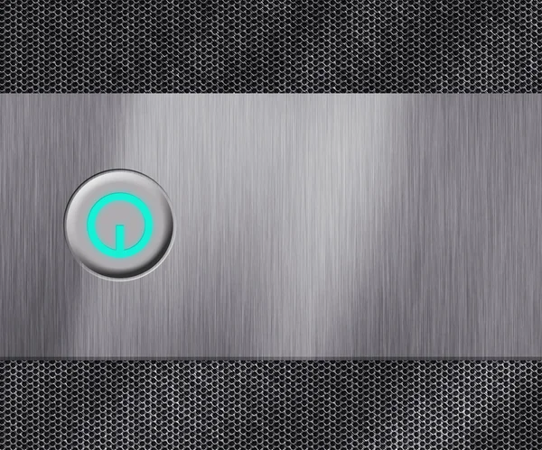 Metal Power Button Background - Stock Image - Everypixel