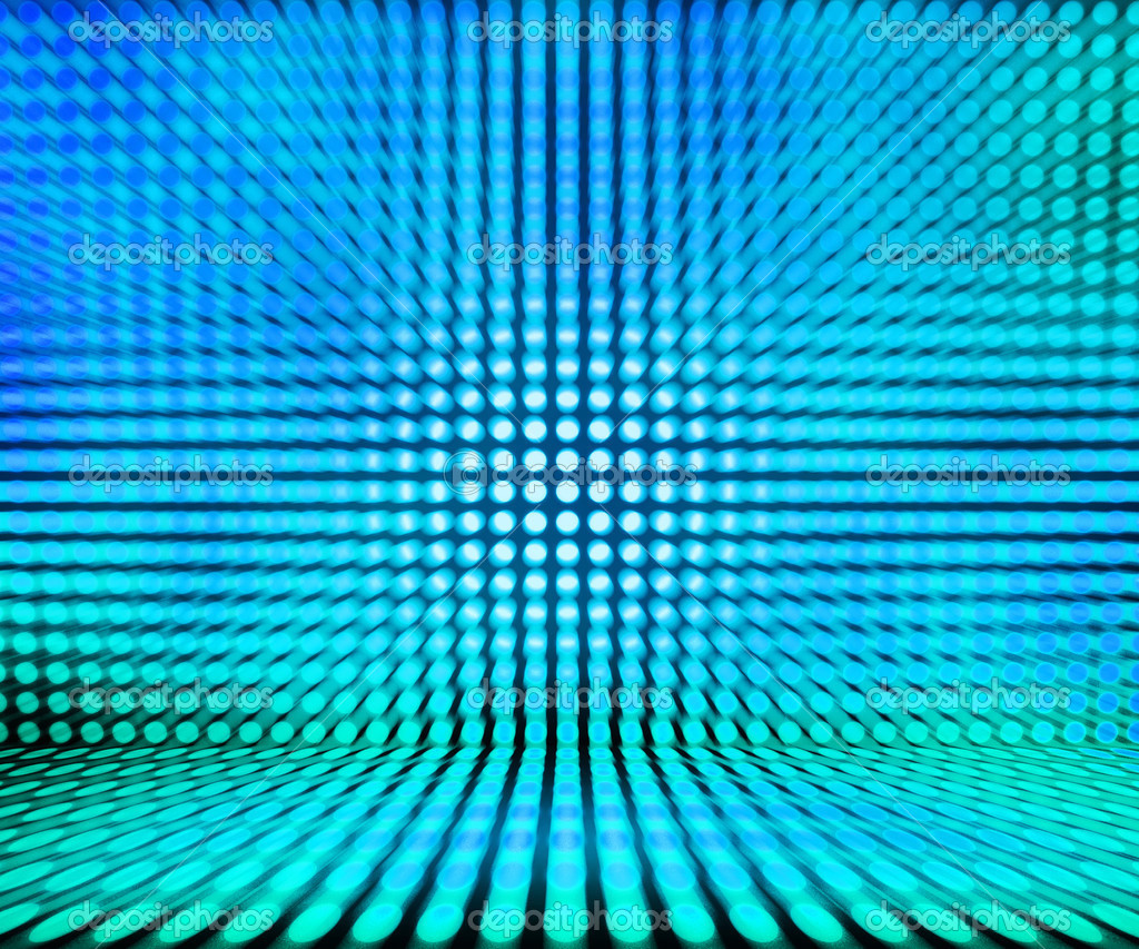 Fondo de etapa de luz LED azul — Foto de stock © BackgroundStor #23434298