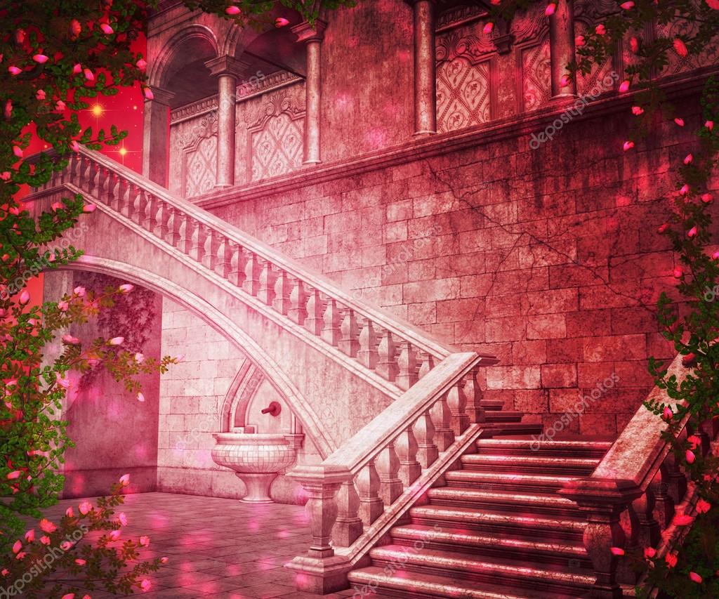 Castle Interior Backdrop | Cabinets Matttroy