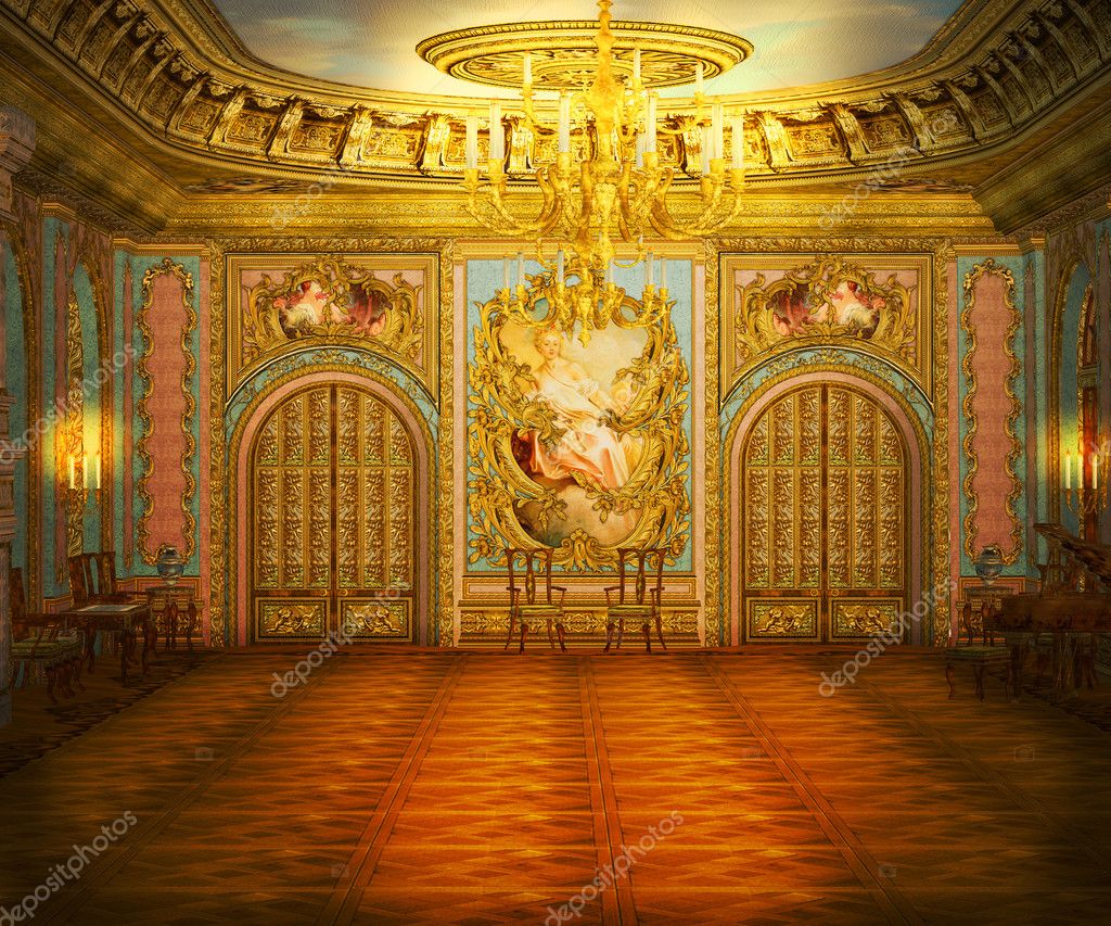 Habitación Castillo de oro: fotografía de stock © BackgroundStor ...