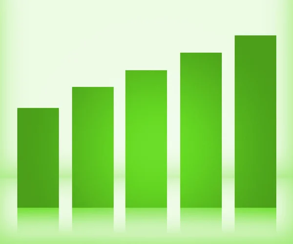 Gráfico de barras verde Stock Photos, Royalty Free Gráfico de barras ...