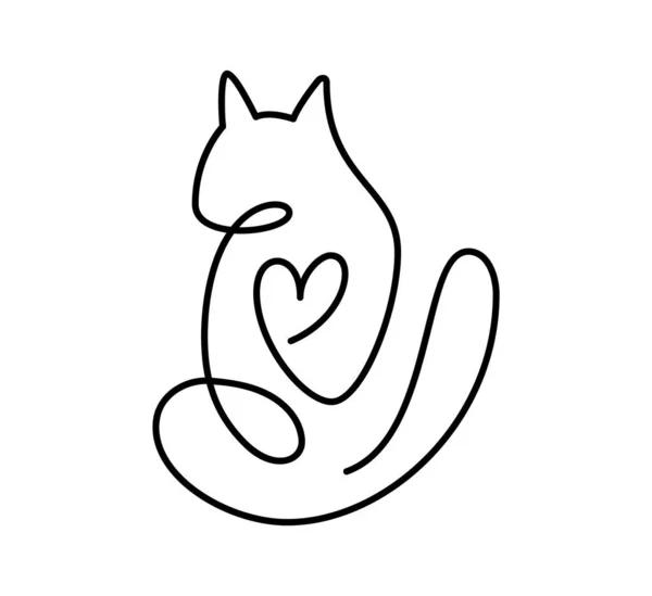 11276204 Pencil Drawing Cat Vector Images Depositphotos