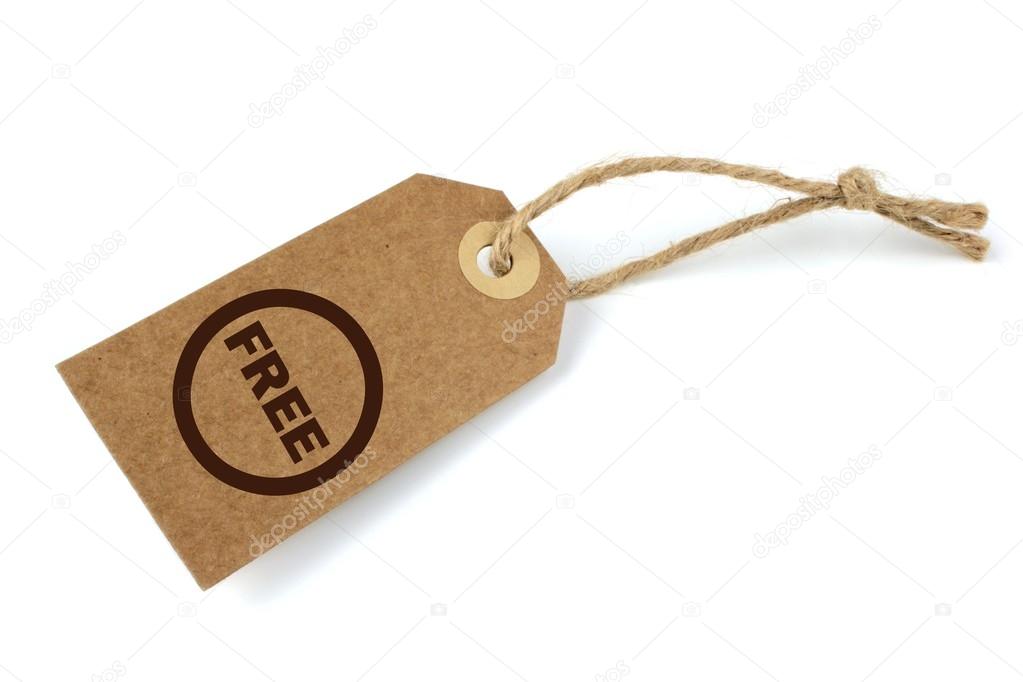 Free label — Stock Photo © hayatikayhan #14364267