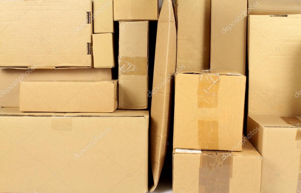 Stacked carton boxes — Stock Photo © hayatikayhan #15655855