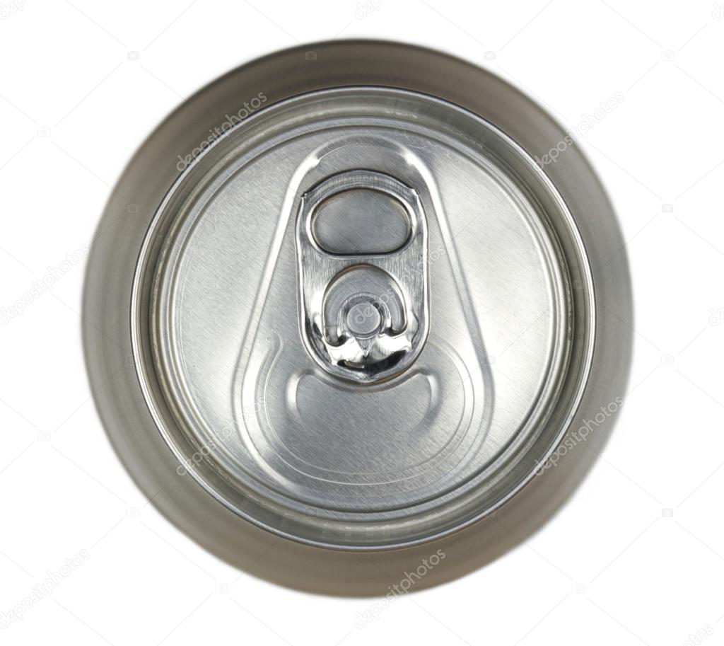 Aluminum drink can, top view ⬇ Stock Photo, Image by © hayatikayhan ...