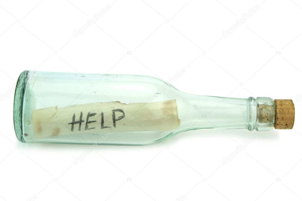 Message in a bottle Stock Photo by ©hayatikayhan 45282469