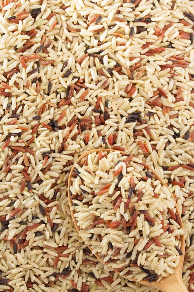 Rice grains Stock Photo by ©seregam 48938505
