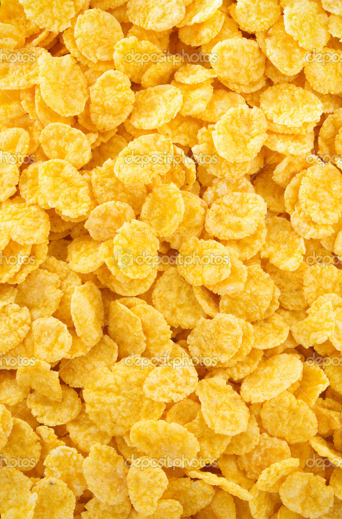Corn flakes background Stock Photo by ©seregam 51147817