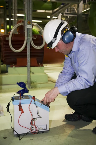 Engineer running tests — Stock Photo © shadow69 #13865559