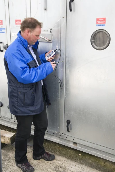 Engineer running tests — Stock Photo © shadow69 #13865559