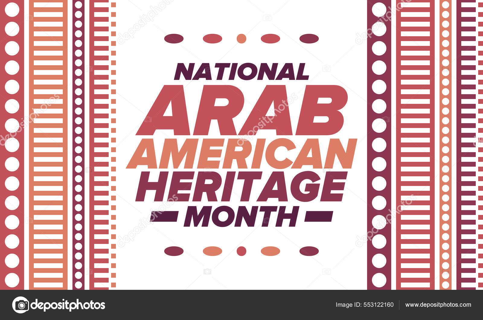 Native Arab American Heritage Month April Arab American Culture ...