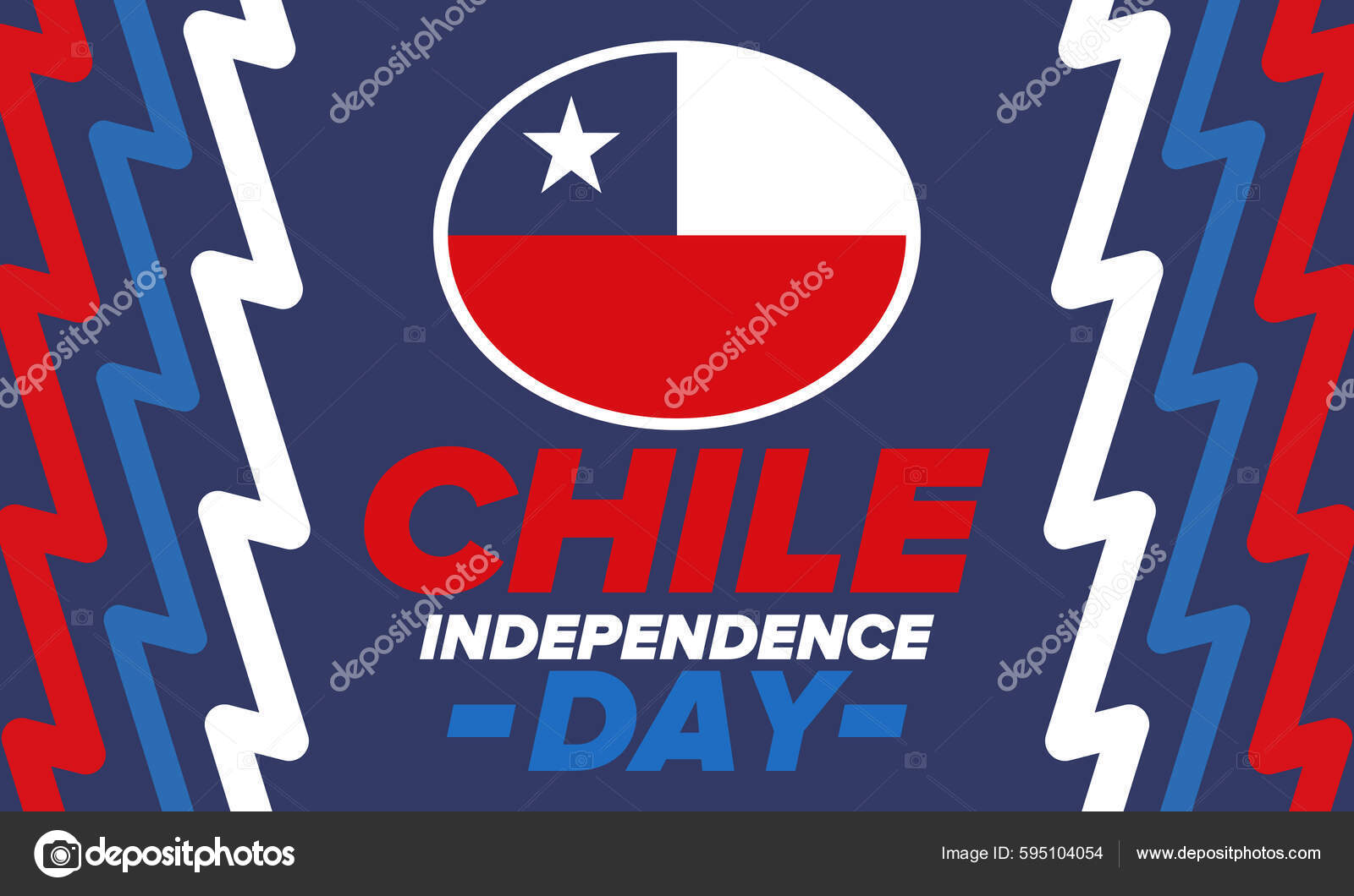Chile Independence Day Happy National Holiday Fiestas Patrias Freedom ...