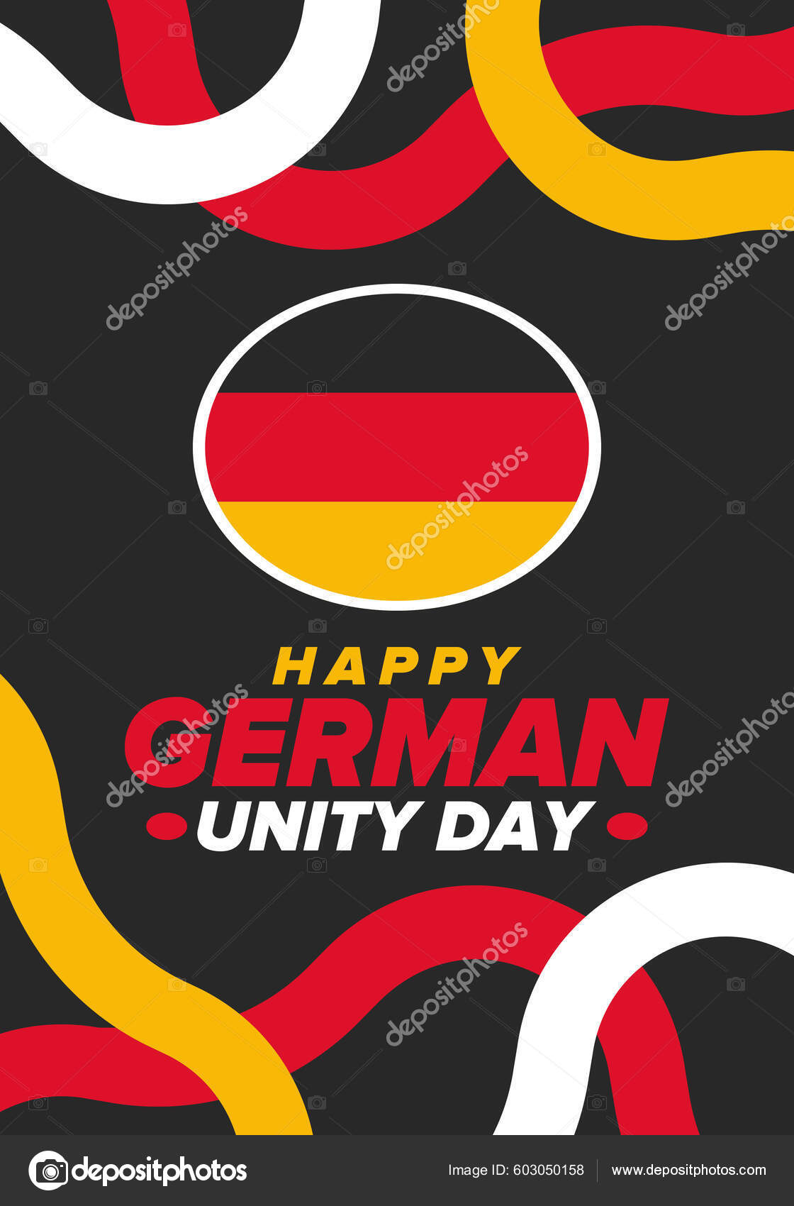 German Unity Day Celebrated Annually October Germany Happy National ...