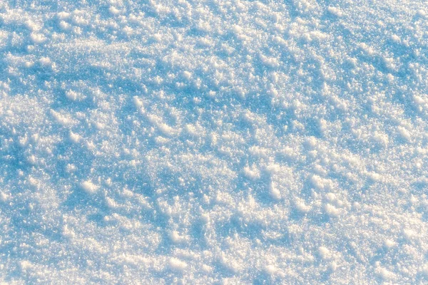 Texture of snow in sunny weather. Snow cover with snow crystals - Stock ...