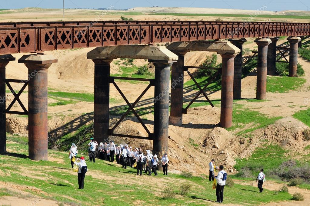 Ofakim Train Bridge - Israel — Stock Editorial Photo © lucidwaters ...