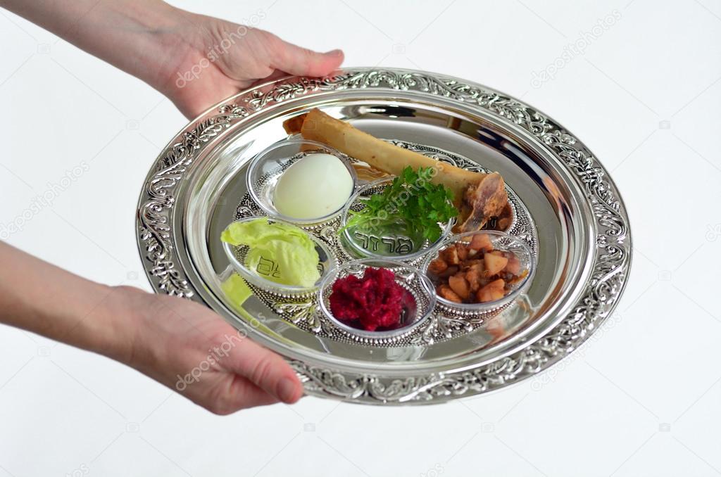 Passover Seder Plate — Stock Photo © lucidwaters #51516037