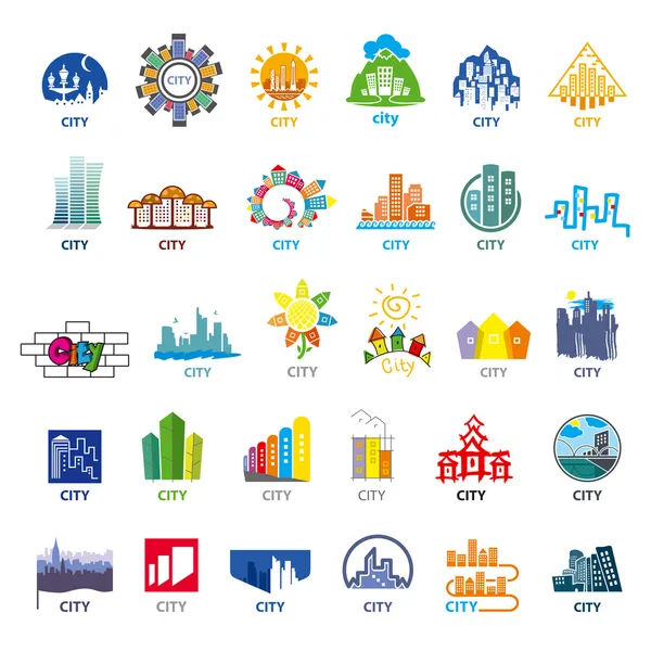 Logo cities Vector Art Stock Images | Depositphotos