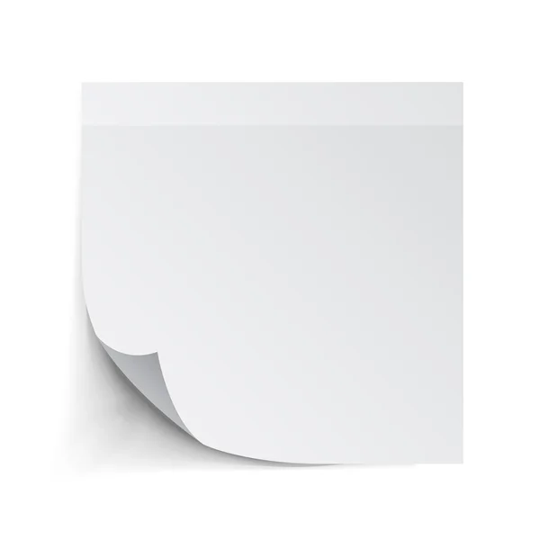Blank sheet of white paper | Blank sheet of white paper — Stock Photo ...