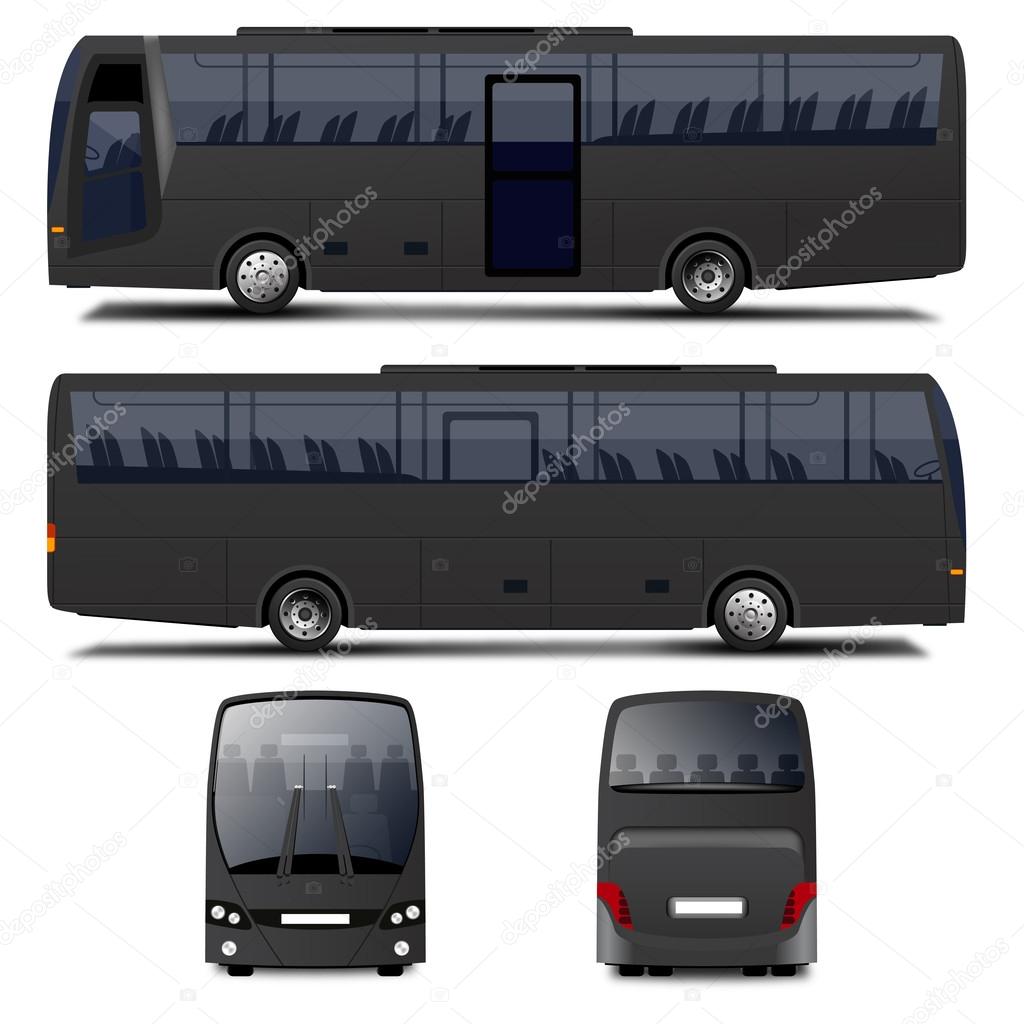 Background of buses Stock Vector Image by ©robisklp #30204719