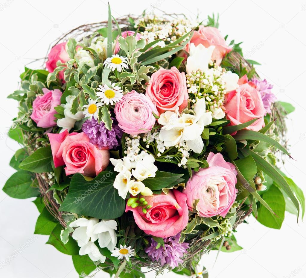 Colorful spring flowers — Stock Photo © LiliGraphie #13533352