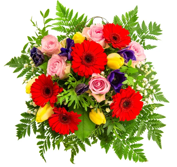 Fresh colorful spring flowers bouquet ⬇ Stock Photo, Image by ...