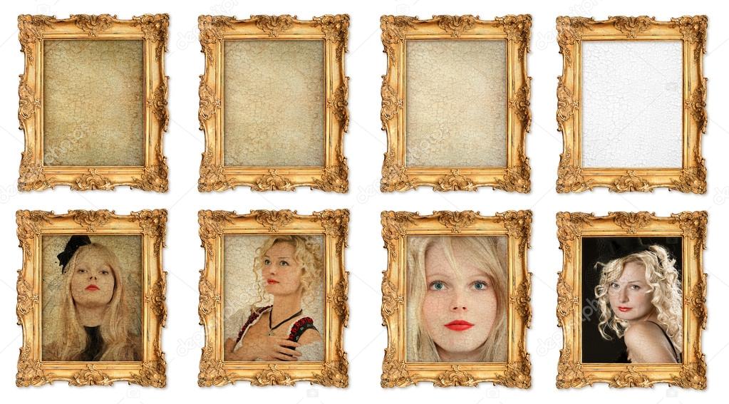 Golden frame Stock Photo by ©LiliGraphie 31265645